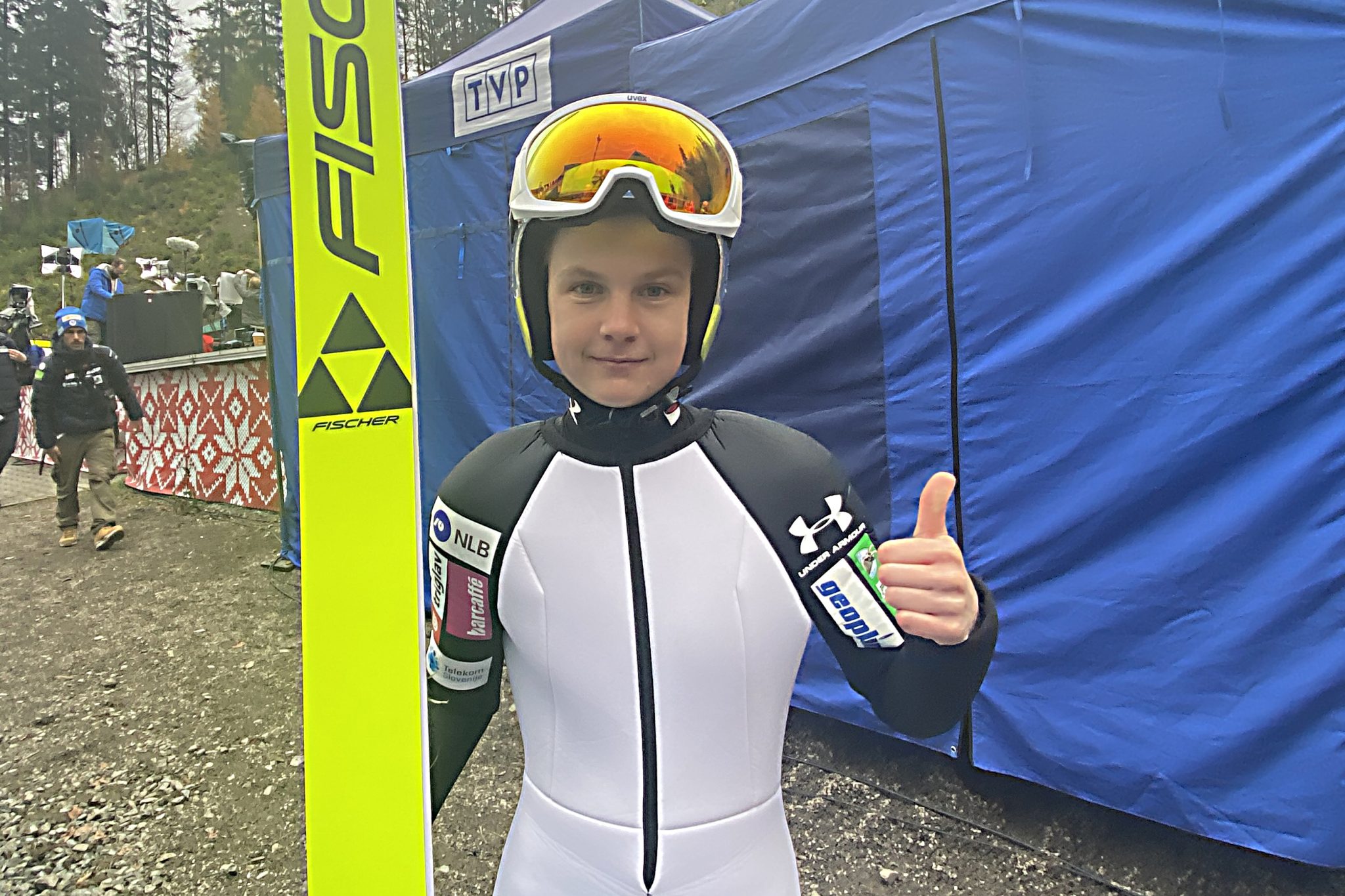 Emi Klinec uvodne kvalifikacije sezone v Wisli - Sloski