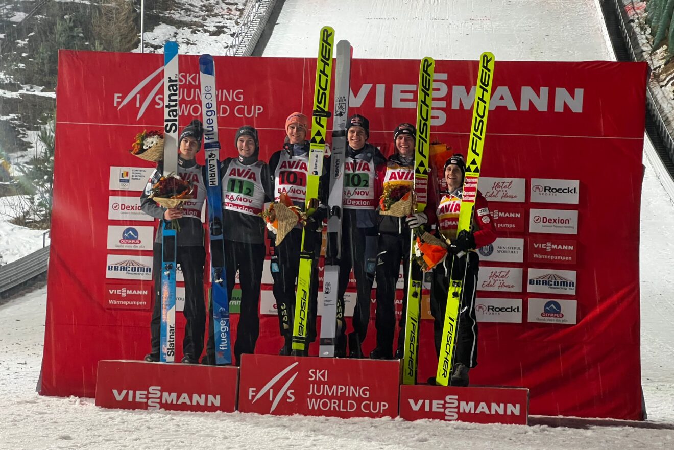 Maksim Bartolj in Žiga Jelar v Rašnovu poskrbela za prve stopničke na ...